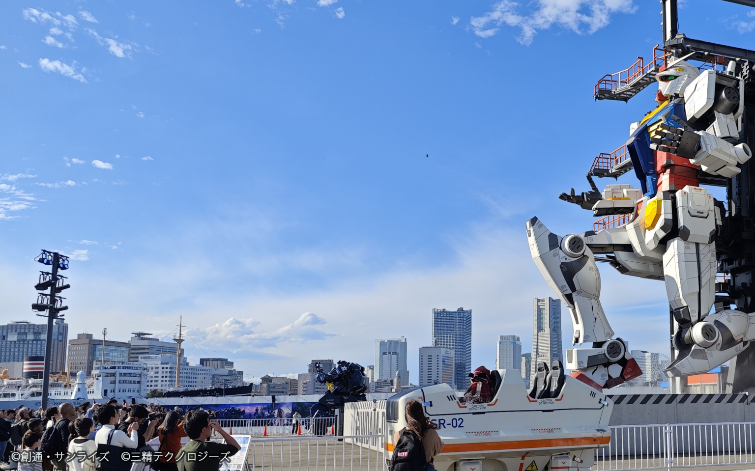 V-Sido対応の4足歩行型ライド「SR-02」がGUNDAM FACTORY YOKOHAMAで動態展示されました | アスラテック株式会社